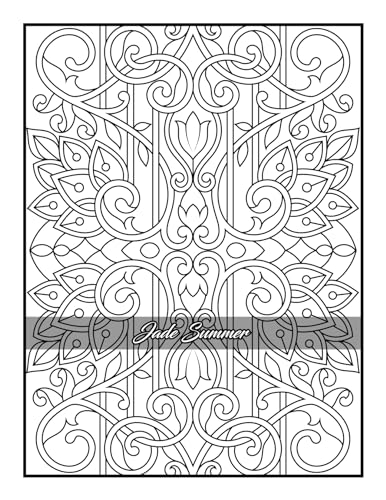 100 Amazing Patterns: An Adult Coloring Book with Fun, Easy, and Relaxing Coloring Pages