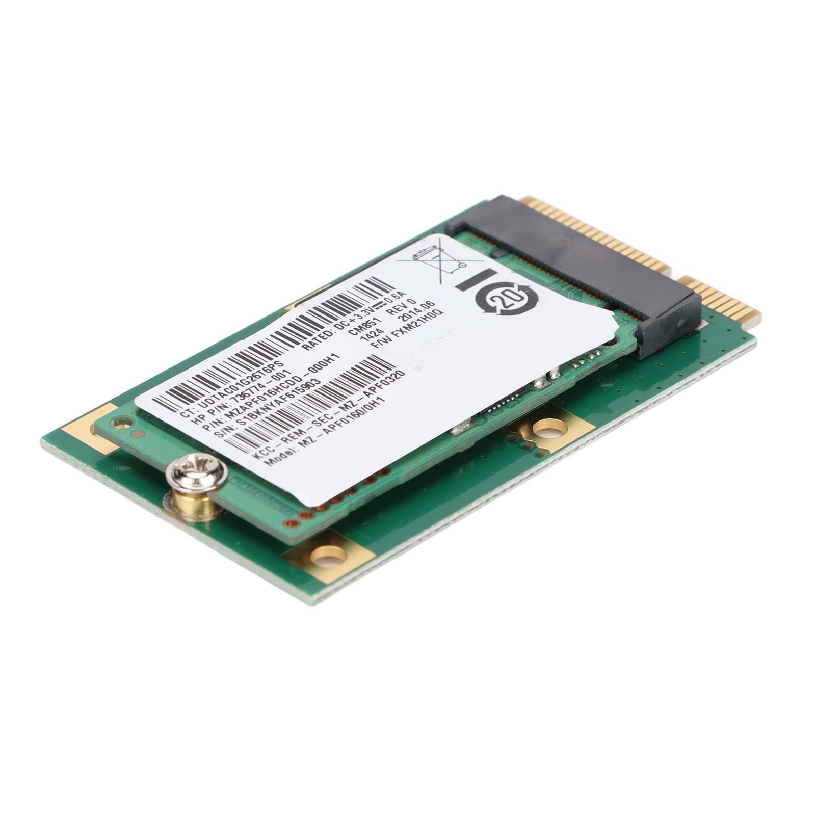 070 M.2 Hard Drive, 16GB High Capacity MSATA Adapter Card, Plug and Play M.2 SSD Internal SSD Computer Hard Drive, for Demanding Applications High End Games