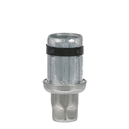 1-5/8" Round Stainless Steel Clad Zinc Die Cast Adjustable Hex Foot Insert with Locking Ring - Industrial Grade