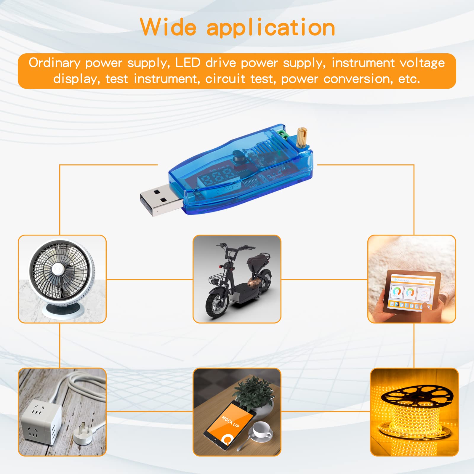 000 EC Buying DC-DC USB Power Supply Module, DC-DC USB Adjustable Step-up Power Supply Regulator Module, with Display 5V to 3.3V 9V 12V 24V 3W DC Voltage Regulator Adjustable Power Module 3.3V