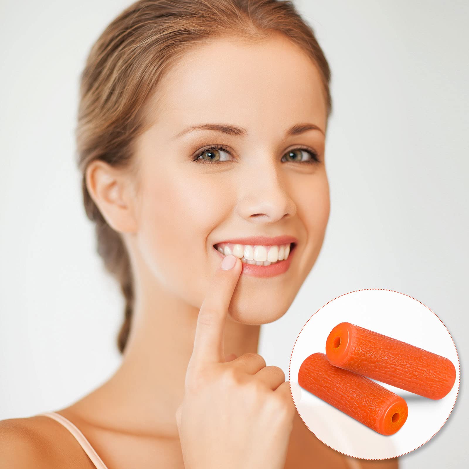 10 Pieces Aligner for Aligner Chompers Aligner Trays Seater Orthodontic Dental aligner(Orange)