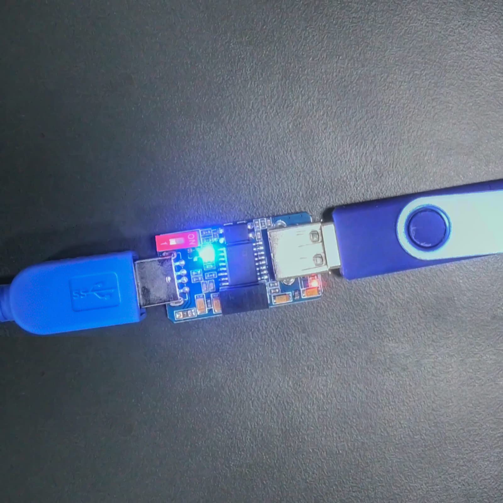 000 EC buying ADUM3160 Isolation Module Blank electronic chip cards USB to USB Isolator Board Support 12Mbps 1.5Mbps, Icoupler technology is compatible with usb2.0,No external power supply or drive