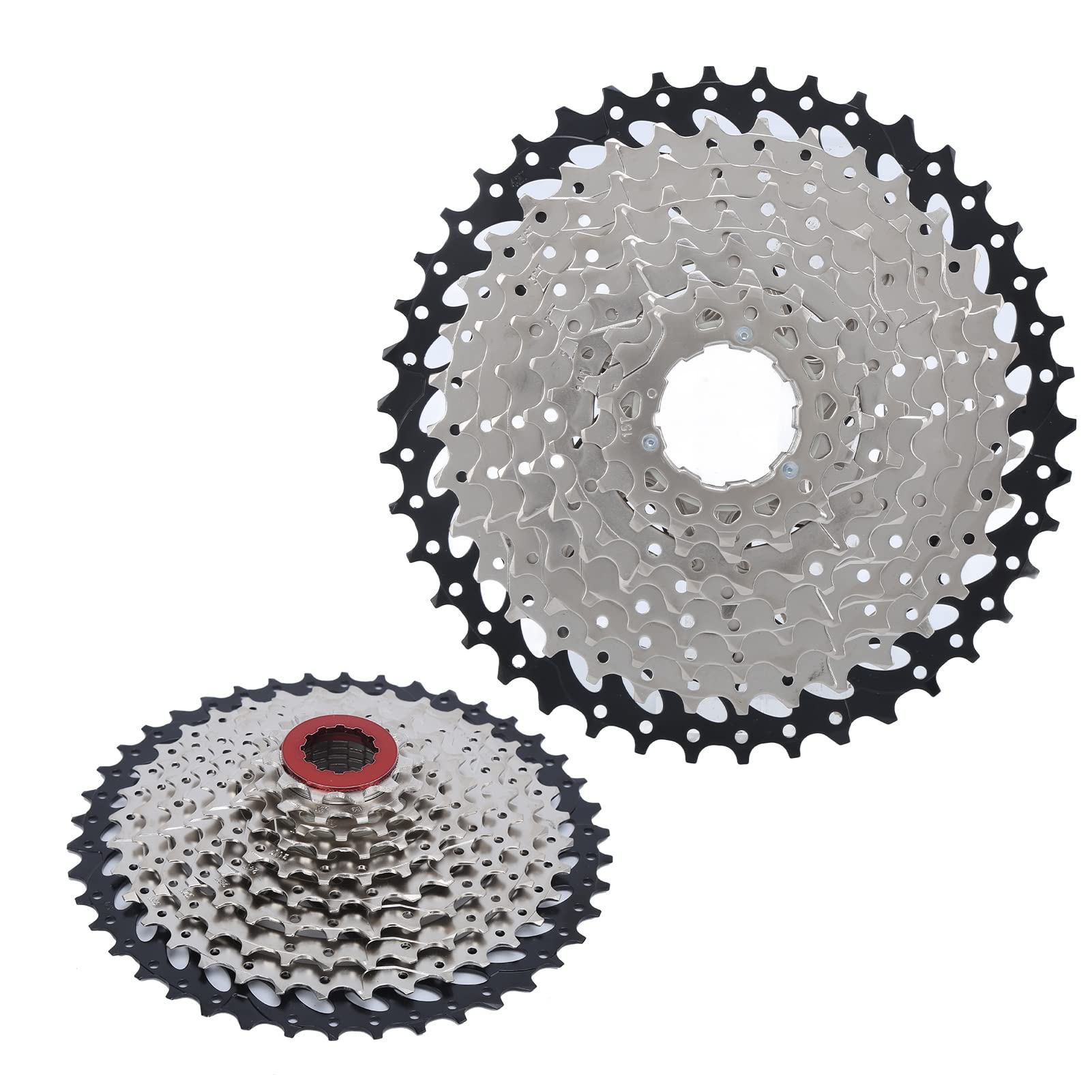 01 02 015 10 Speed Road Bike Flywheel, Durability High Temperature Resistance 10 Speed Cassette Flywheel for Cycling