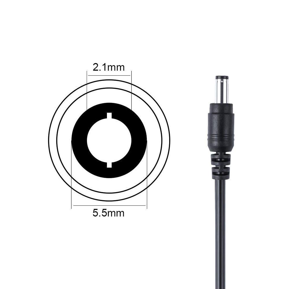 12V 5A Power Supply Adapter, AC100-240V to DC12V Converter Transformer with 5.5x2.5mm DC Output Jack for LED Strip Light,Wireless Router,ADSL Cats,Security Cameras