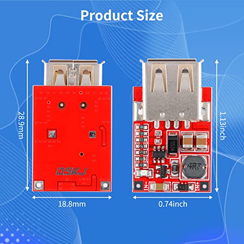 000 EC Buying DC-DC Boost Converter Module,DC Boost Converter Input 1V-5V Output 1A-1.5A Power Module USB Charger Supply Voltage Regulator Module Non-Isolated Booster Module