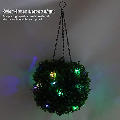 01 02 015 Solar String Lights Garden, Household Lighting Rattan Balls String Light Plastic Rattan Ball Lights for Garden for Outdoor for Home Decor