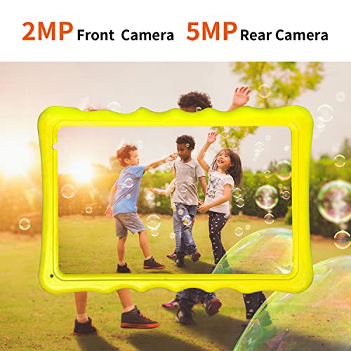 10 inch Kids Tablet, Android 12 Tablet for Kids,Google Tablet with 2GB RAM &32GB ROM,1280 * 800 IPS,2MP Front 5 MP Rear Camera,Kids Tablet with Colorful Kid-Proof Case,Ideal Kids Gift