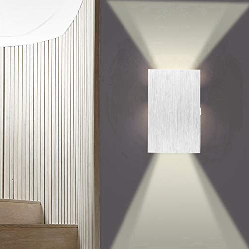 01 Aluminum Alloy LED Wall Light, Wall Mounted Lamp, Wall Mounted Corridor Lamp, Garden Lights for Ground/Garden Home Decoration Indoor Outdoor