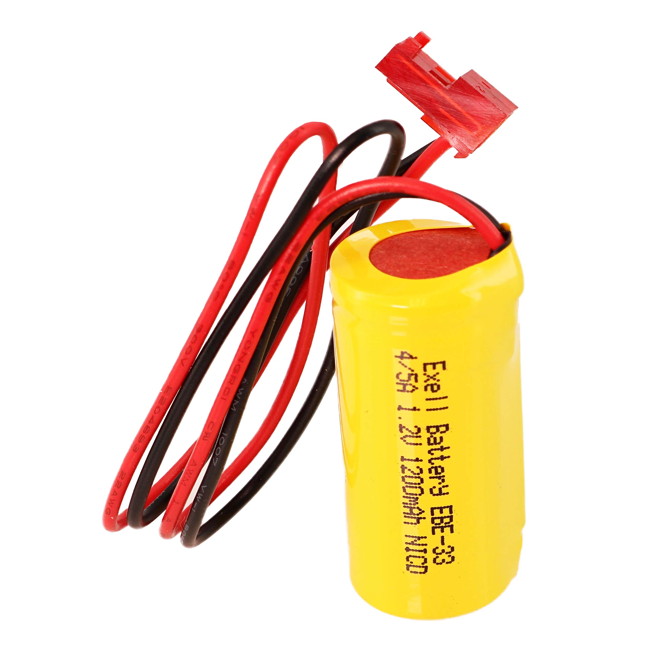 1.2V 1200mAh Emergency-Lighting Exit Sign Battery, Replaces Lithonia ELB1210N, ELB1P201N, ELB1P201N2, and ELB1P2901N