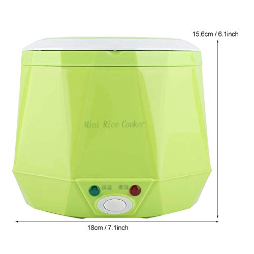 1.6L 24V Small Portable Multifunctional Electric Rice Cooker Food Steamer for Truck Car Outdoor(1#)
