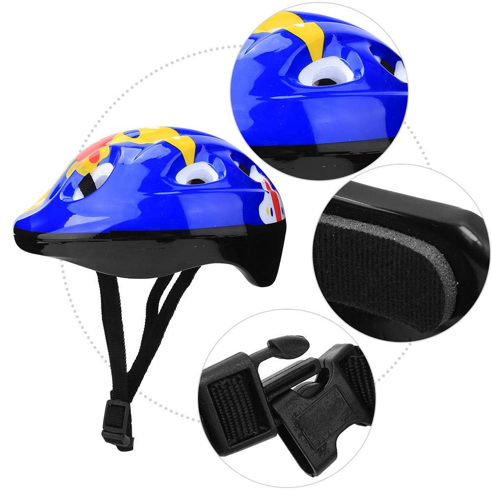 01 Cycling Helmet, Adjustable Children Helmet, Durable Safety Buckle for Cycling Skating Scooter Roller Skates