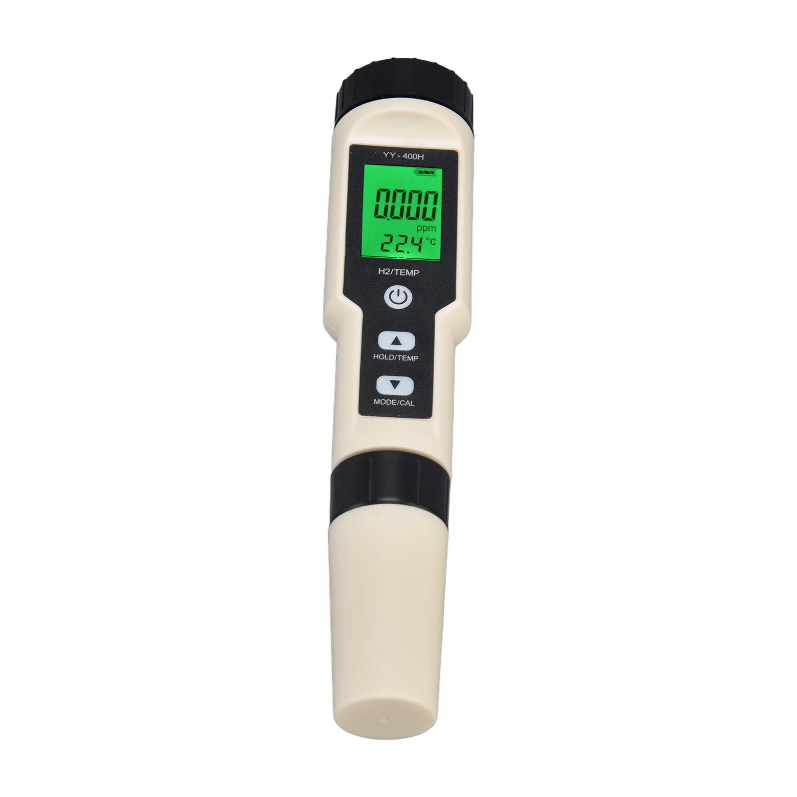 01 02 015 Hydrogen Meter, Wide Application Backlit LCD Design Hydrogen Test Pen Detachable Probe Design for Gardening for Laboratories