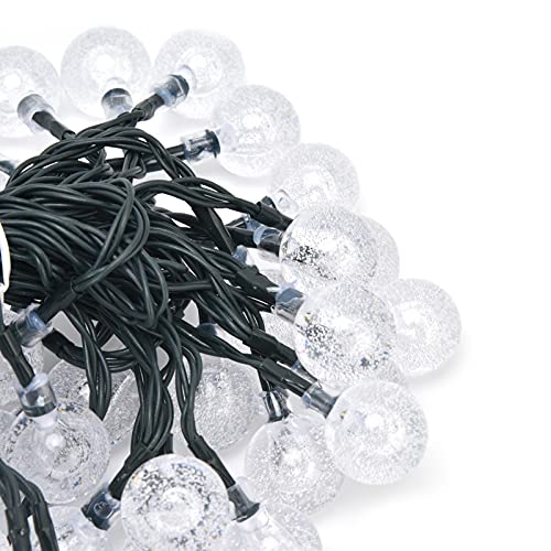 01 LED Solar Light, IP44 Waterproof Durable Decorative Light 9.5m with 8 Lighting Modes for Decorating Gardens for Terraces Replacement for Home