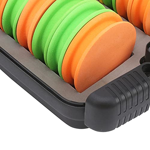 01 Fishing and Rigging Foam Spools, Fishing EVA Spools Bobbin Tackle Spools Winding Board Tool EVA Winding Board for Fish
