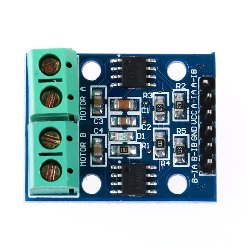 000 JESSINIE 5Pcs HG7881 2-Channel Motor Drive Module HG7881CP DC 2.5-12V Power Converters Motor Drive Board 4-Wire 2-Phase Stepper Motor Module