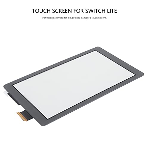 01 Glass Screen, Excellent Process Easy Installation Perfect Replacement Game Console Screen for Electronic Games for Game(Black)