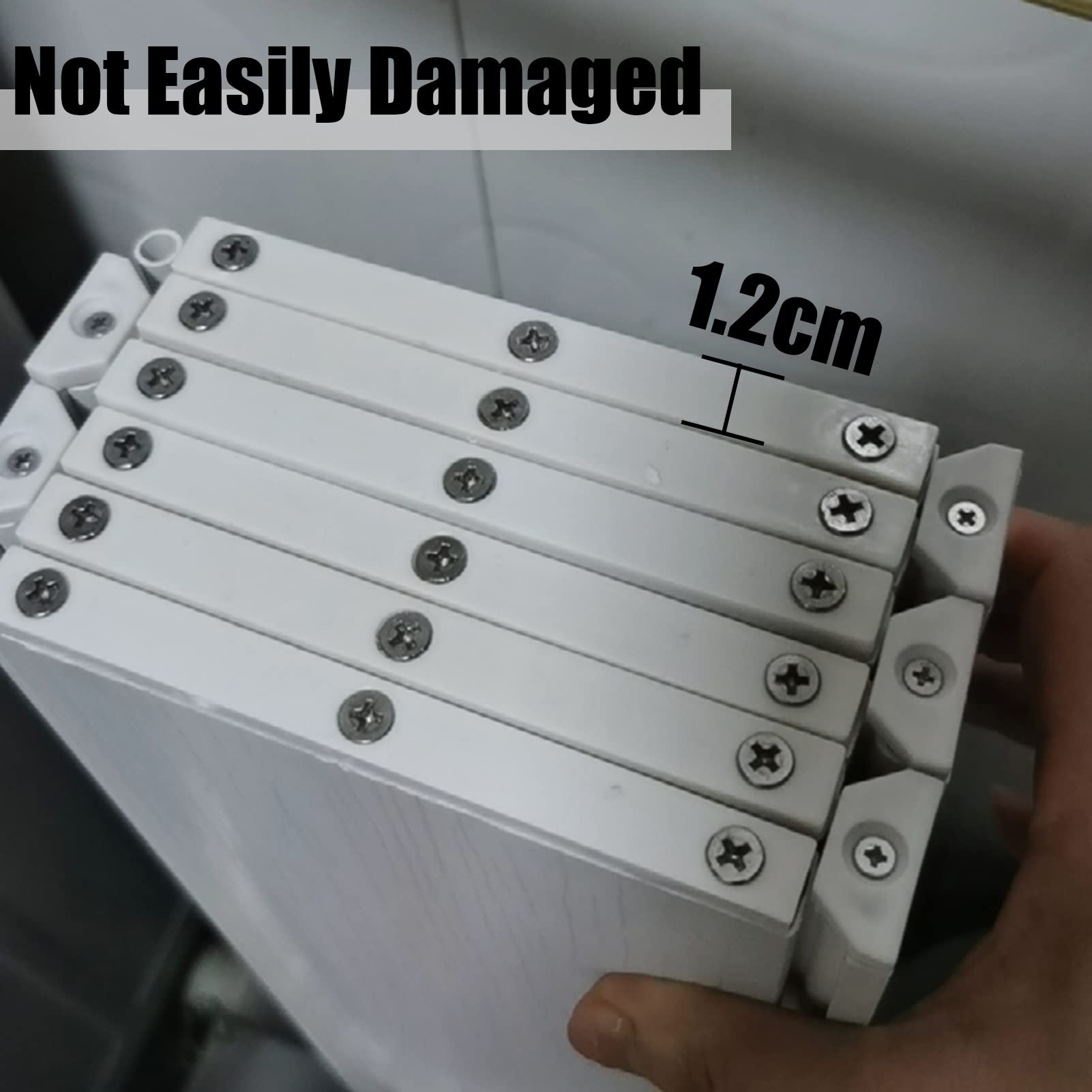 1.2cm Foldable Bathtub Tray Bathtub Cover, Dustproof Board Bathtub Insulation Cover, Waterproof Bathtub Shutter Bath Lid for Home Spa Bath Tray (Color : White, Size : 80x150x1.2cm)