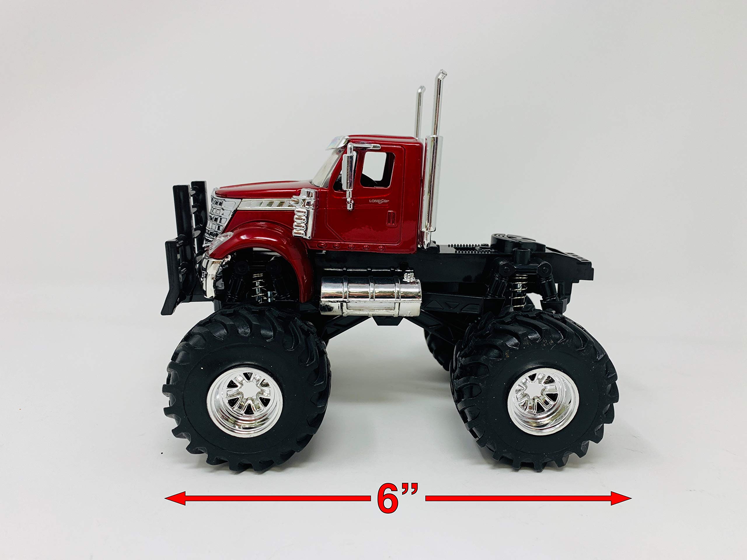 1:43 Scale International Lonestar Monster Truck W/ Suspension