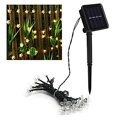 01 Festive Light, Party Decor Light Tree Light Solar Fairy Lights Solar Decorative Light Solar String Lights for Home Courtyard, Garden, Yard, Lawn, Terrace