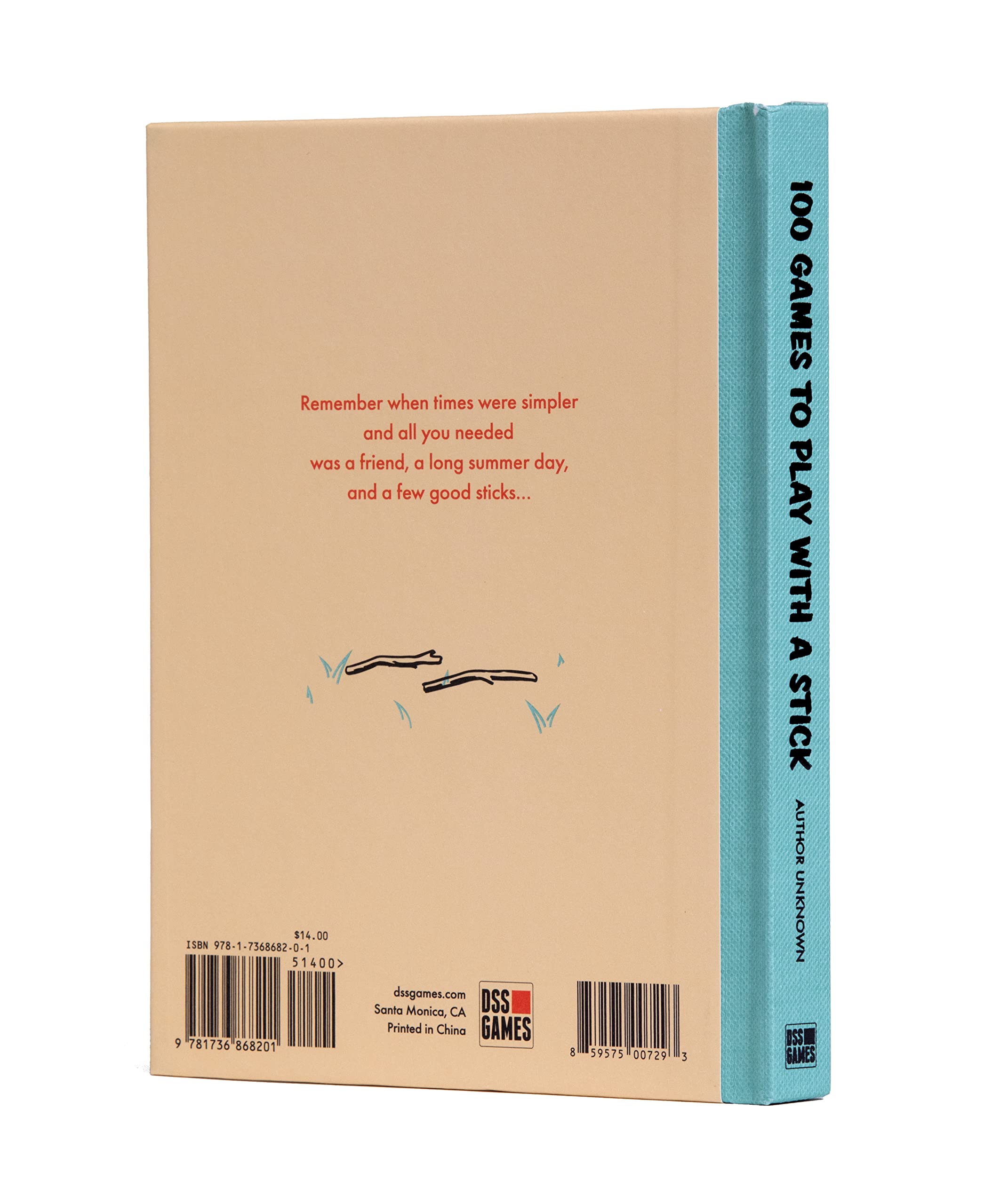 100 Games to Play with a Stick [A Hilarious Parody Book & Gag Gift]