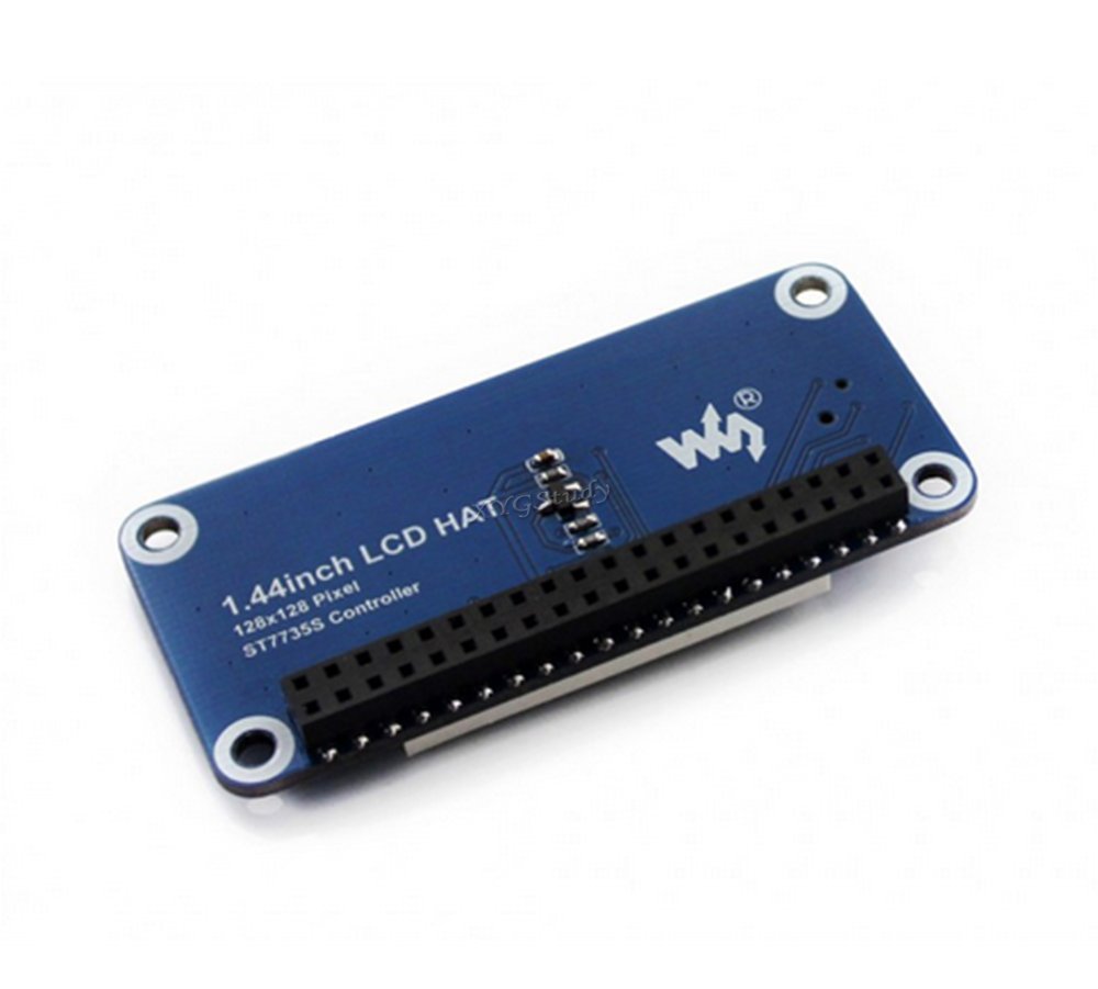 1.44 inch LCD Display HAT for Raspberry Pi 2B/3B/4B/Zero/Zero W 128x128 Pixels SPI Interface @XYGStudy