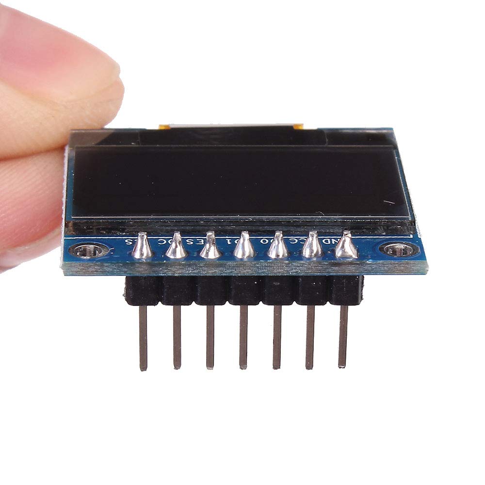 0.96in OLED Display Module, 128 x 64 LCD Display Serial Board Yellow & Blue Dual Color Backlight