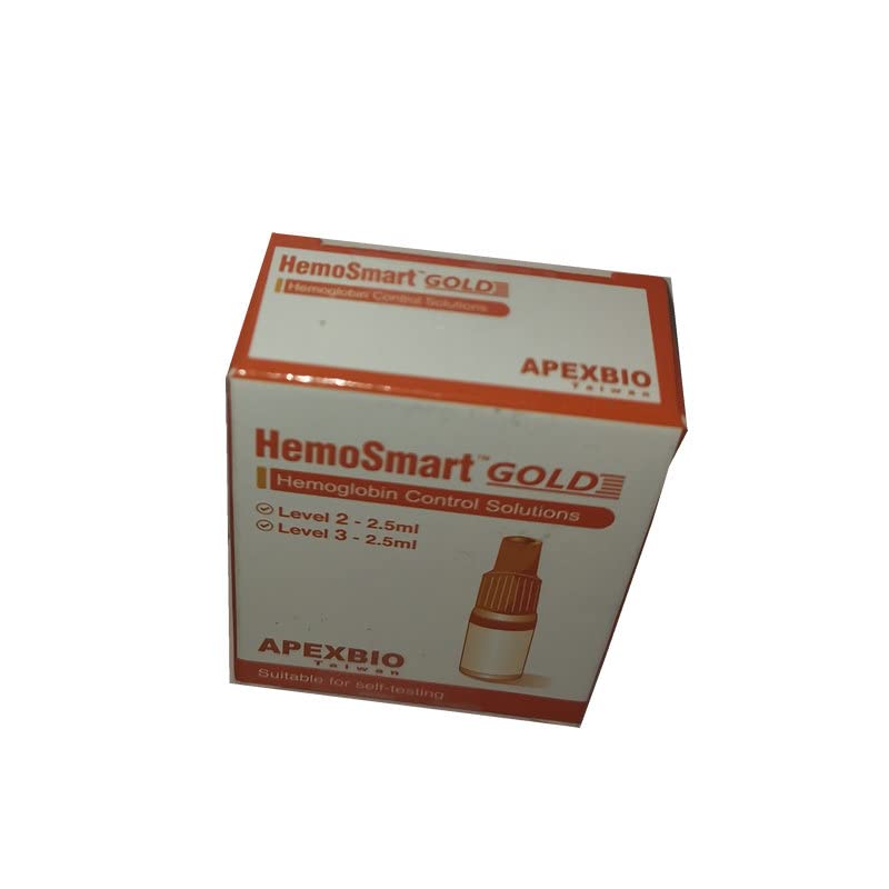 1 Bottle of Control Solutions for HemoSmart Hemoglobin Meter