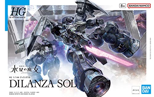 #21 Dilanza Sol The Witch from Mercury, Bandai Spirits HG 1/144 - Model Kit