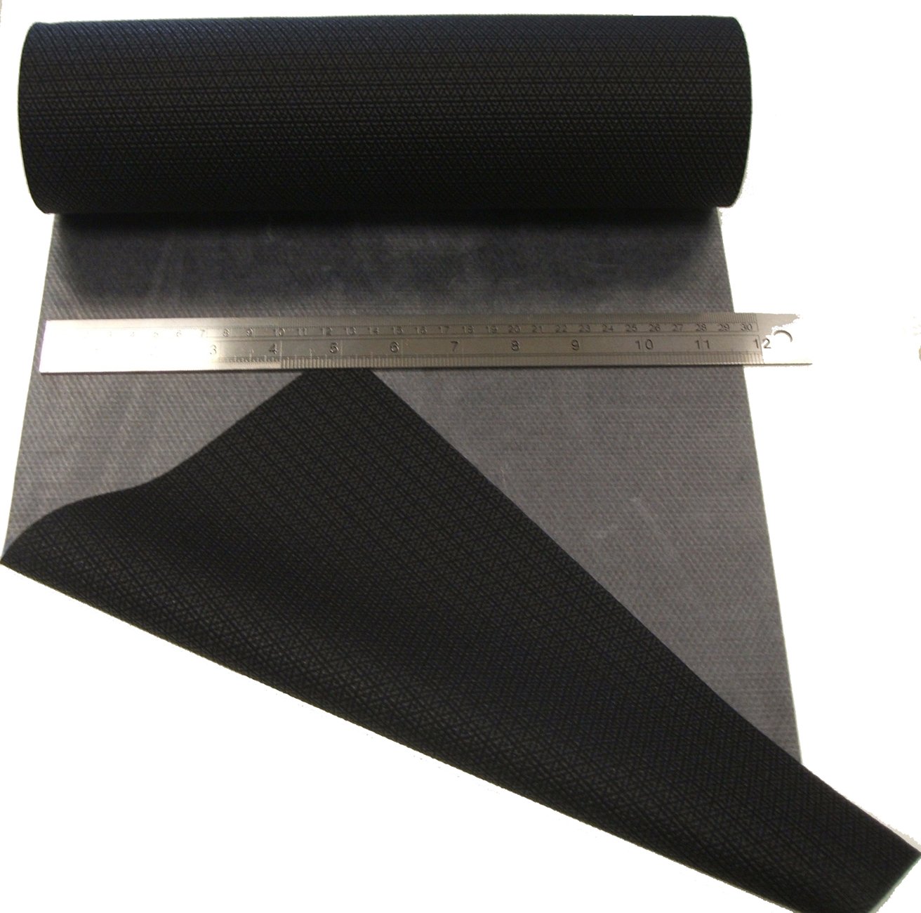 0.5m Repair Patch Material Melco T-5500 –Wetsuit/Dry Suit, Scuba - Hot Melt, Iron On (Black, 300mm Width)