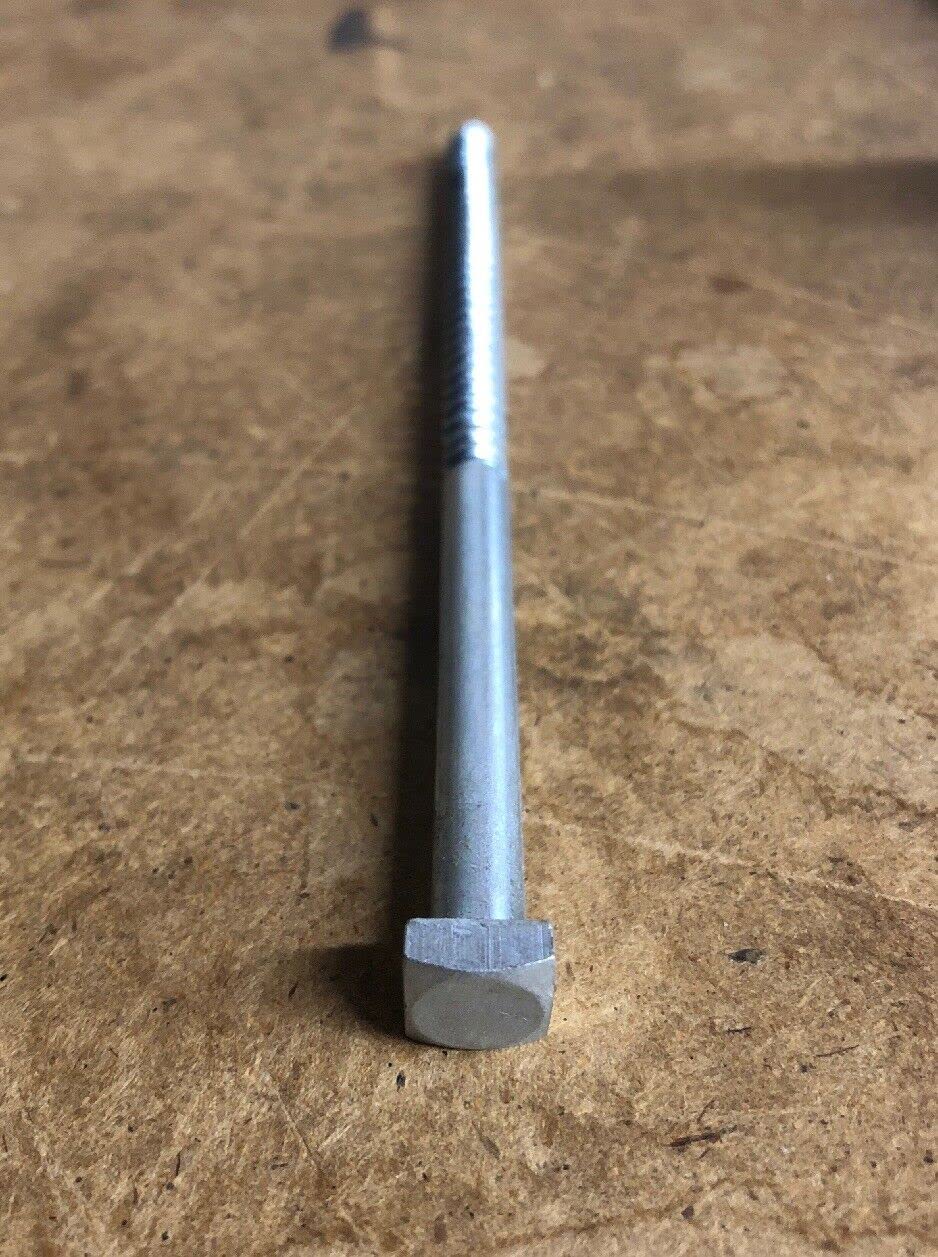 1/4 X 5” Square Head Lag Bolt (DTA) Screw Blacksmith Antique Zinc Plated 3/8" Head