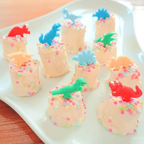 ★POLARIS★ Food Picks & Food Balun for Lunch Box (Dinosaurs)