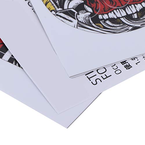 01 VR Protective Sticker, VR Controller Headset Stickers ‑Pollution PVC Material for VR Gaming Glasses for Quest 2(Flame Skeleton)