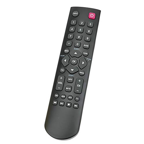 06-520W37-E003X Replacement Remote Applicable for TCL TV 40FD2700 48FD2700 49D100 LE19HDP11 LE46FHDE5300 23F3300 28D2700 32B2800 32D100 LE39FHDE3010 32D2700 40D100 LE32FHDE3010 LE40FHDE3010