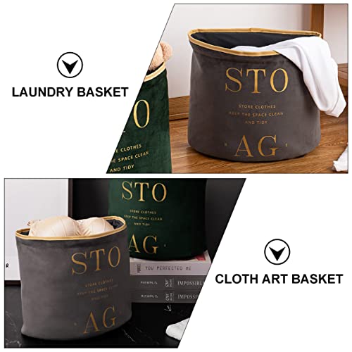 1pc Blankets Bins Art Foldable Clothes Basket Collapsible Sturdy Storage Clothing Home Fabric for Hamper Kid Folding Kids Multi- Cloth Bucket Dirty Baby Bag