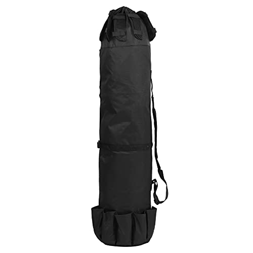 01 Fishing Tackle Tools Bag, Fishing Tackle Tools Storage Bag Waterproof Multifunctional for Fishing Gear Accessories(Black)