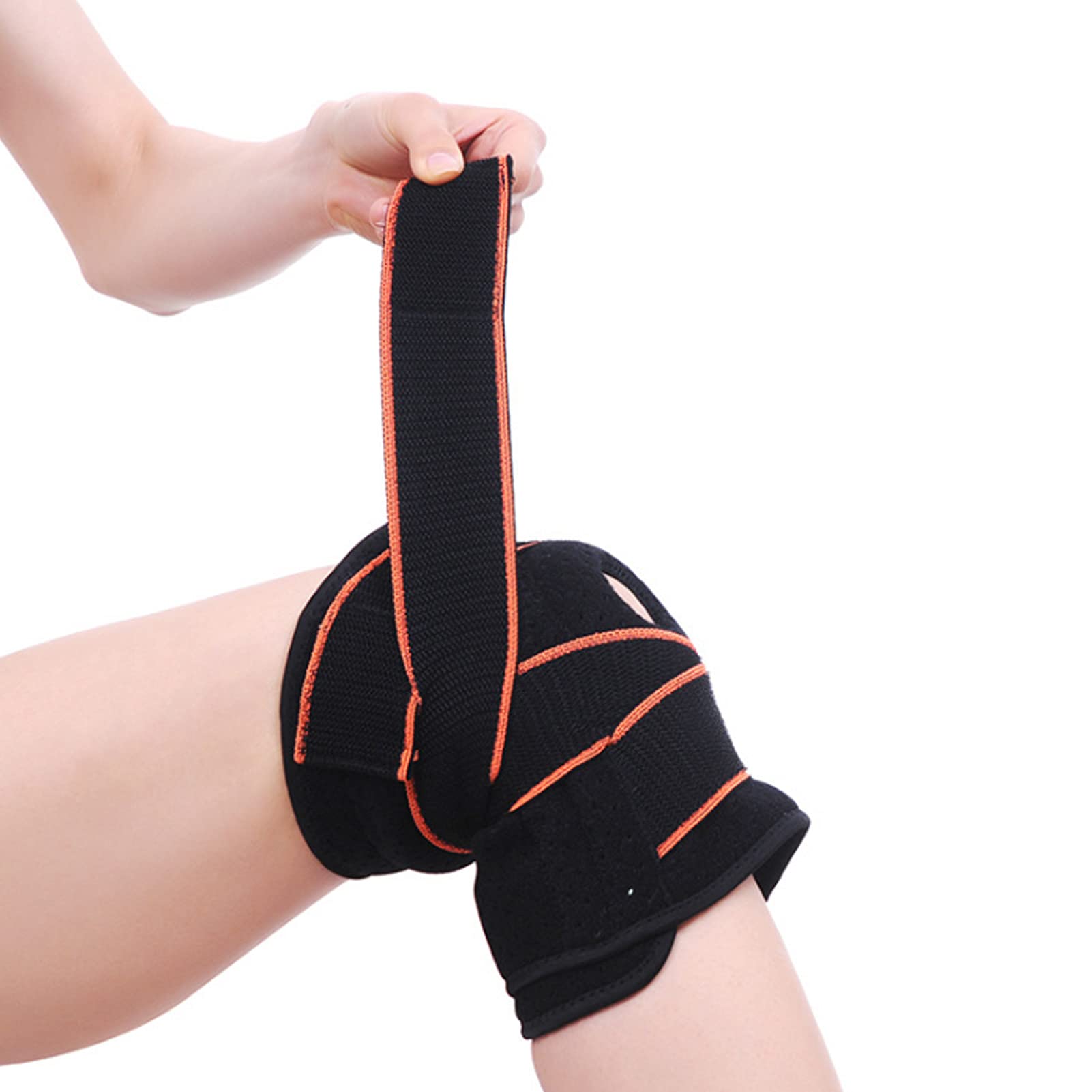 01 02 015 Knee Sleeve, Neoprene Knee Support Compression for Meniscus Injury for Sports Sprain for Arthritis for Ligament Injury