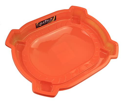 17Tek Stadium Battle Arena Training Ground for Beyblade Battling Games (Yellow 2)