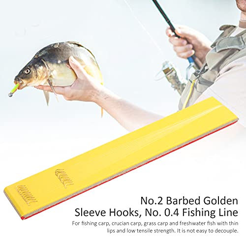 01 Fish Hooks, Good Flexibility Hook Fishing Tool Nylon Fishing Line with Barbs for Freshwater Fish for Marine Fish