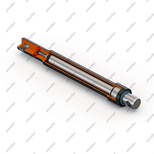 1.5" X 6" Stroke, Replacement Snow Plow Cylinder Fits Western Plow (Brand New)