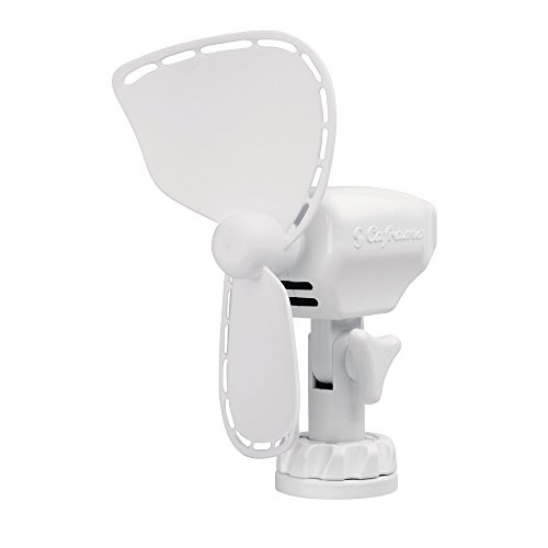 1 - Caframo Ultimate 757 12V 2-Speed 7" Fan - Direct Wire - White