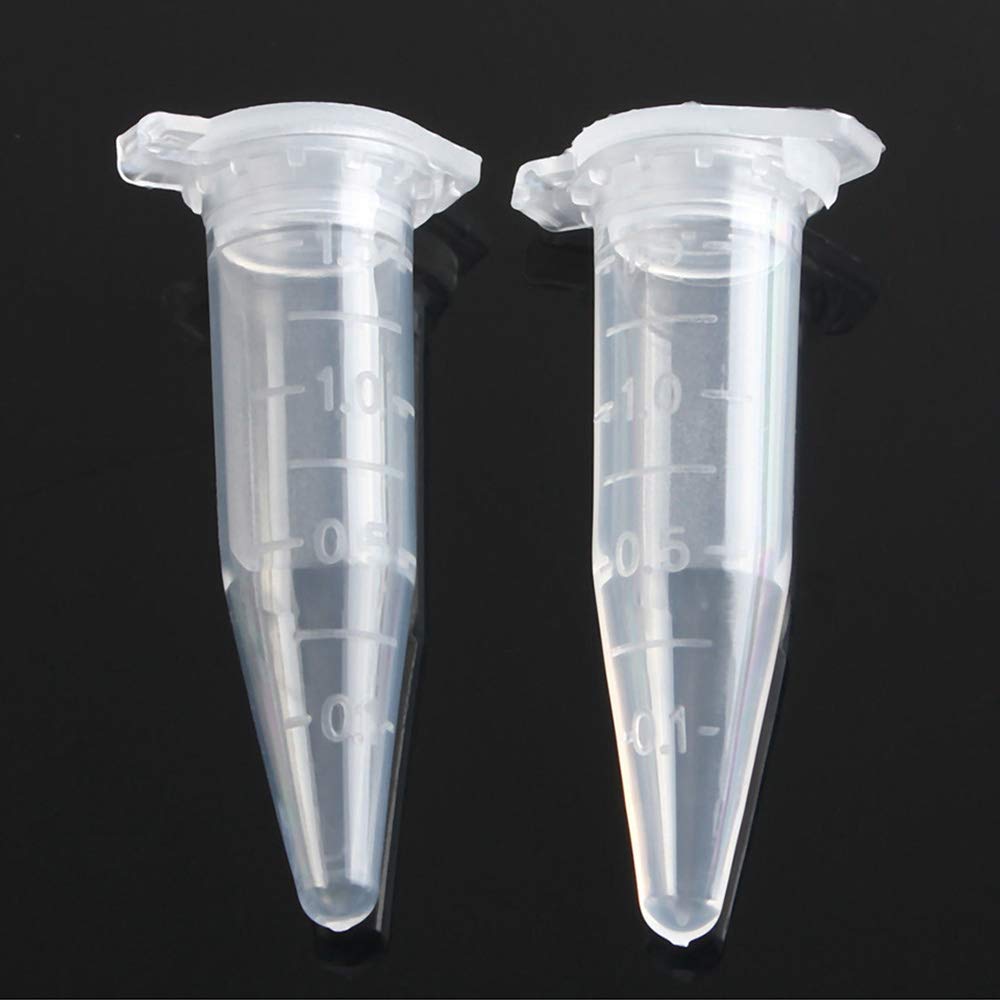 1.5ml Microcentrifuge Tube with Graduated, PP Materia (Pack of 500)