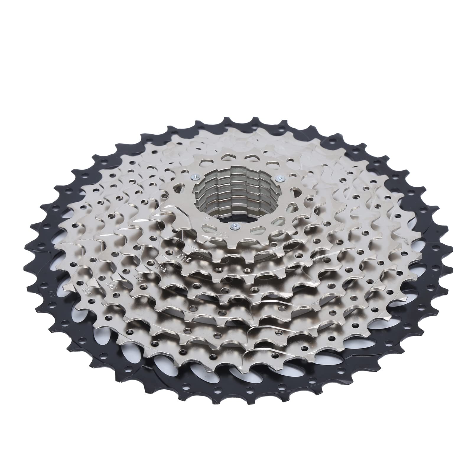 01 02 015 10 Speed Road Bike Flywheel, Durability High Temperature Resistance 10 Speed Cassette Flywheel for Cycling