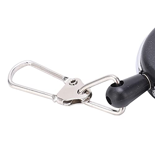 01 Fly Fishing Retractor, Fly Fishing Accessory Durable ABS Material with Buckle for Hiking for Fishing for Camping
