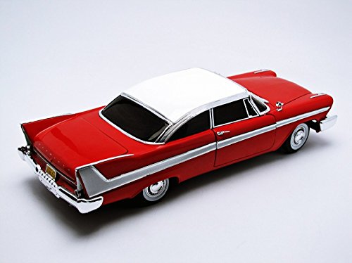 1/18 '58 Plymouth Fury Stephen King Christine Die Cast Movie Car, Multicolored (AWSS102)