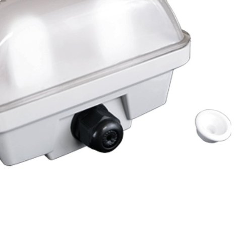 108W 4 Feet T5HO Vaporlight 2 Lamp Waterproof Vapor Tight Wet Location Light Fixture 120V-277V