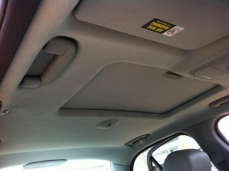 1/8" Automotive Backed Foam Spacer Faux Cloth Headliner Fabric 60" Wide Sold by The Yard (Black)