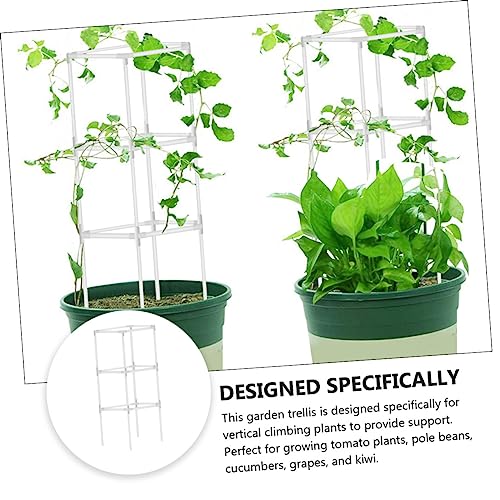 1 Set Vine Support Pillars Decorative Plants Monstera Plant Pot Faux Plant House Plants Artificial Garden Plant Support Stakes Plant Support Ring Plant Trellis Garden Trellis Rose