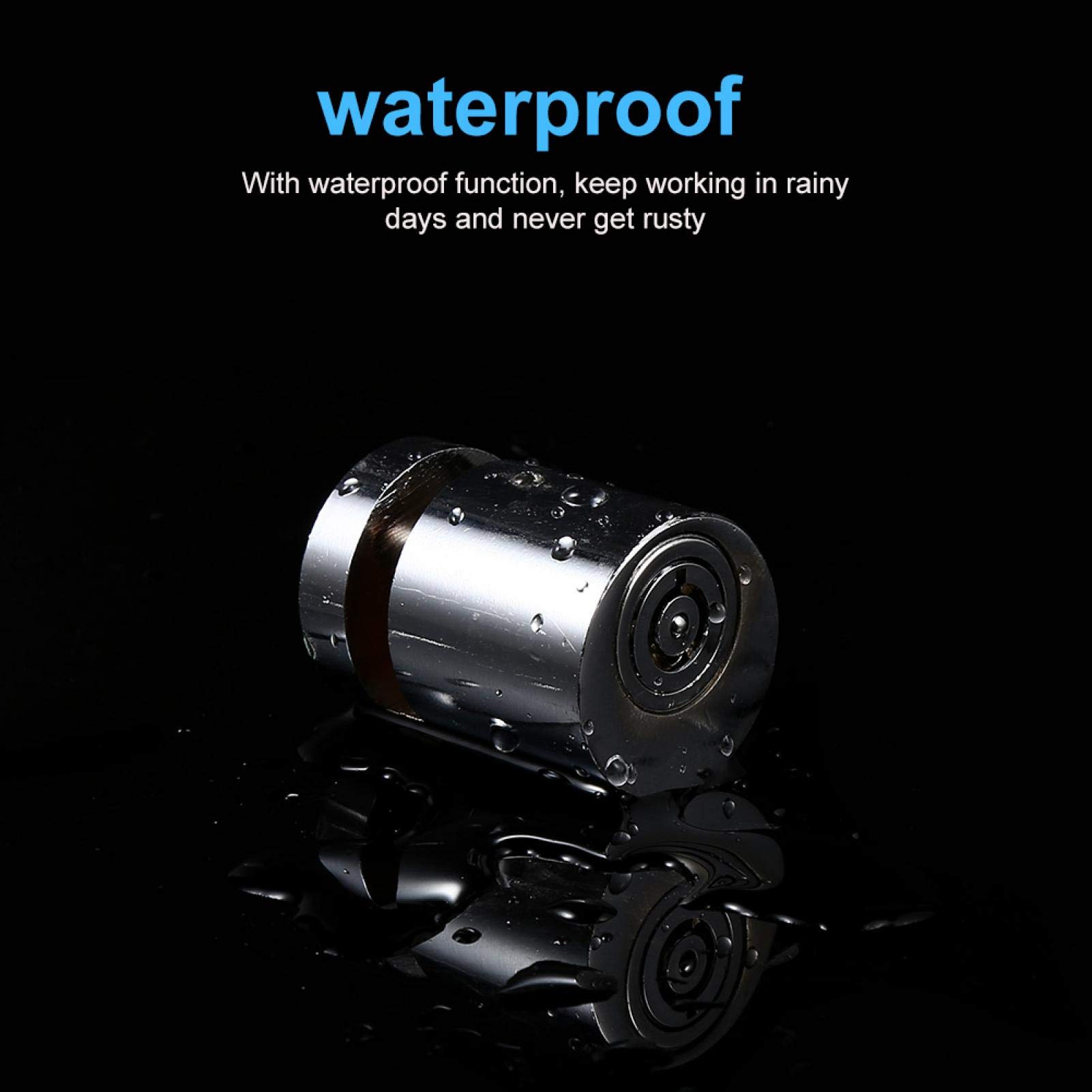01 02 015 Brake Lock, Silver Motorbike Lock Rustproof Anti Theft for Mountain Bike for Bicycle