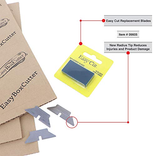 10 Count Standard Replacement Blades for Easy Cut Series (10 Blades in a Box)