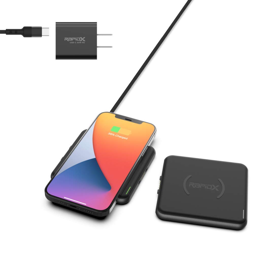 2 Phone Pods + 30W Adapter - Modula5 Wireless Charging System (RX-MP01B2PK)